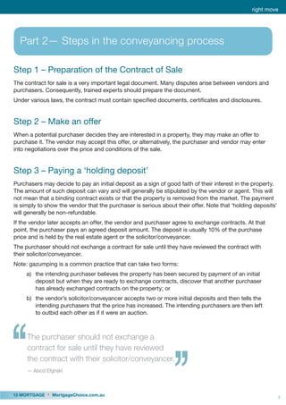 Conveyancing process-explained | PDF
