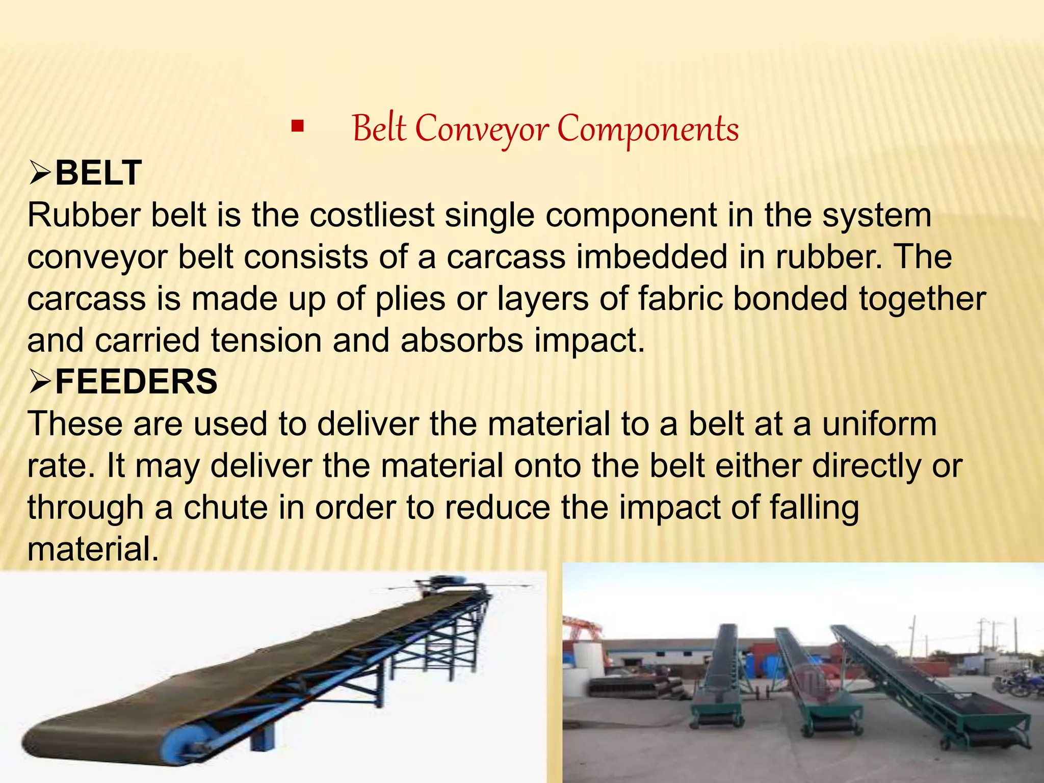 Conveying equipment | PPTX
