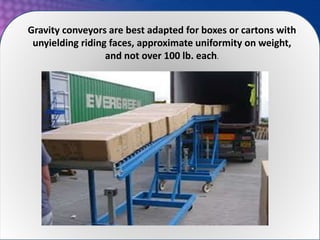 Conveyor | PPTX