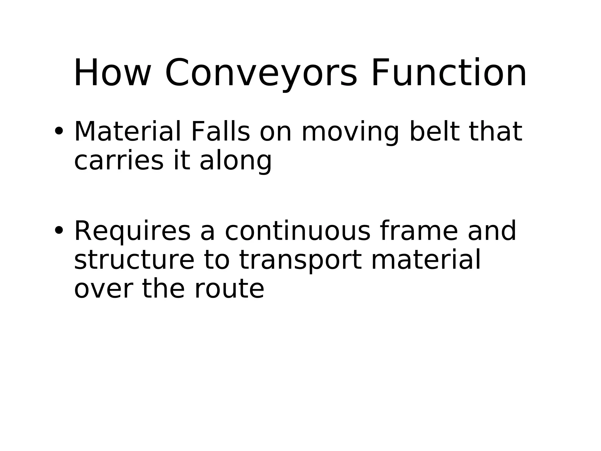 Conveyor | PDF