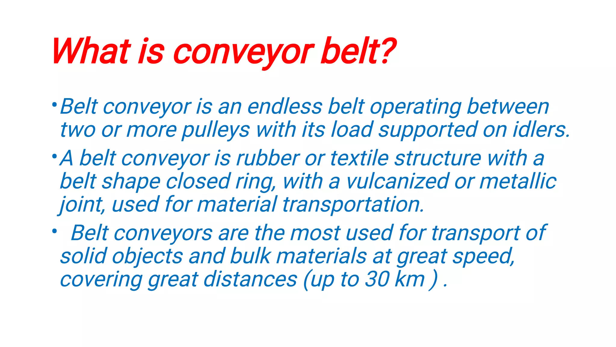 conveyor belt Presentation.pdf