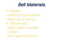 conveyor belt Presentation.pdf