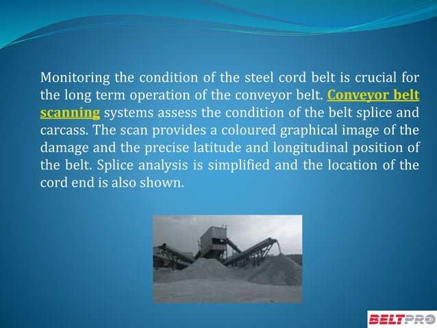 Conveyor belt scanning | PPTX | Medical Tests | Medical Health