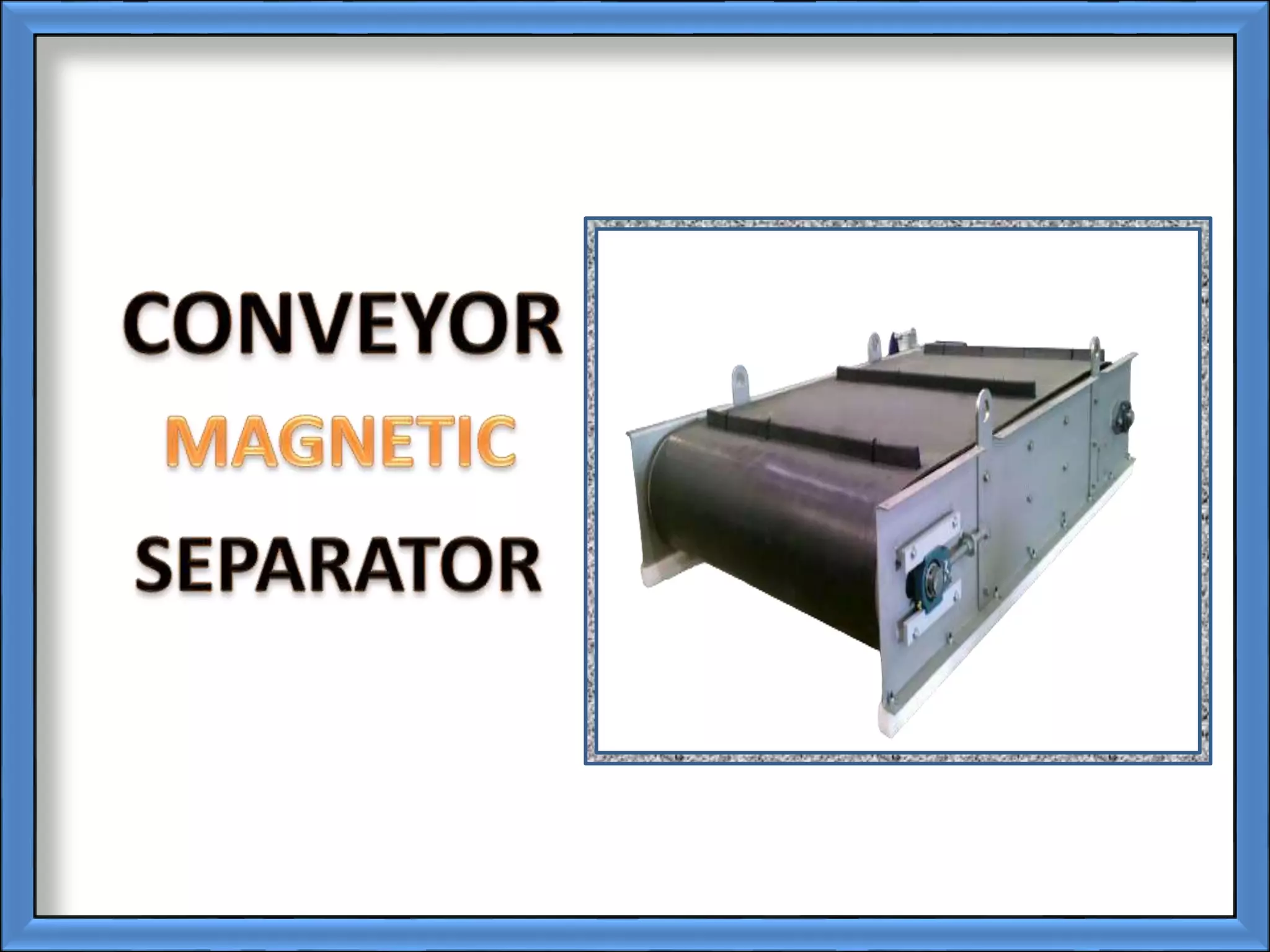 Conveyor Magnetic Roller Separator,Magnetic Conveyor Separator System ...