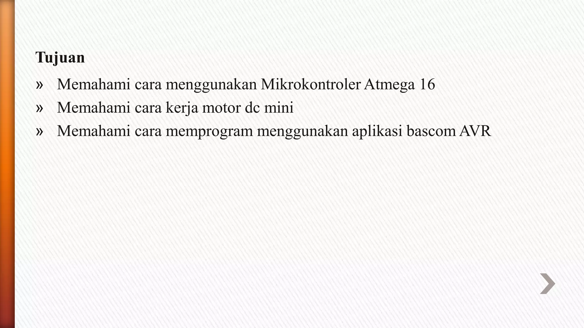 PERANCANGAN PUTAR BALIK MOTOR DC CONVEYOR MENGGUNAKAN MIKROKONTROLLER ...