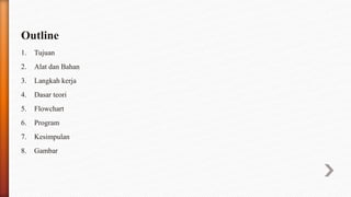 PERANCANGAN PUTAR BALIK MOTOR DC CONVEYOR MENGGUNAKAN MIKROKONTROLLER ATMEGA 16 | PPT