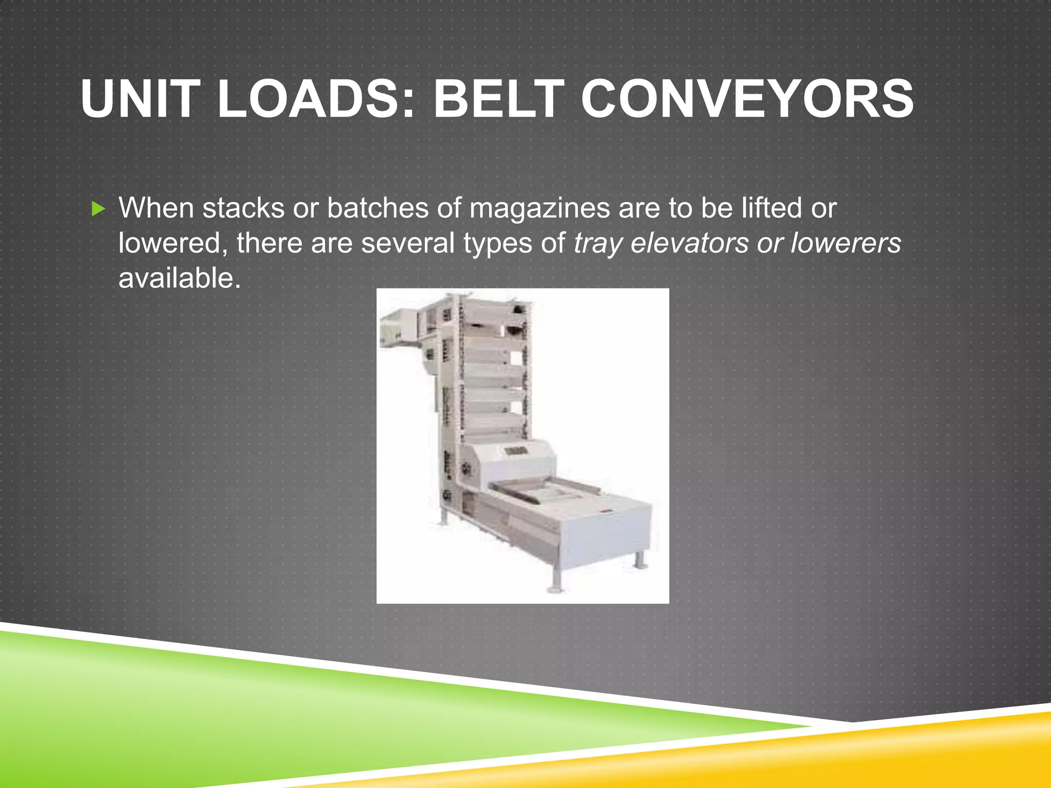 Conveyors | PPTX