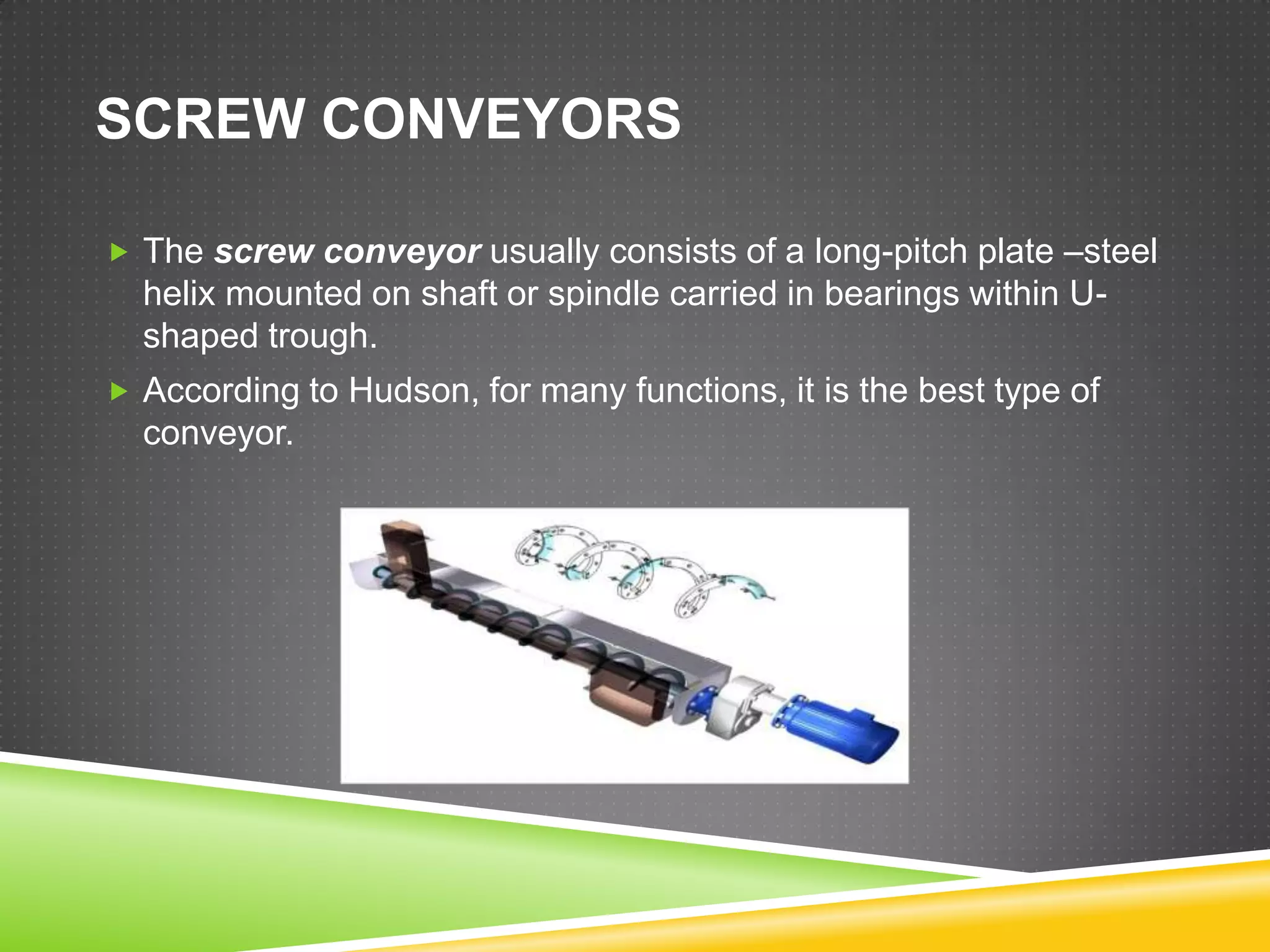 Conveyors | PPTX