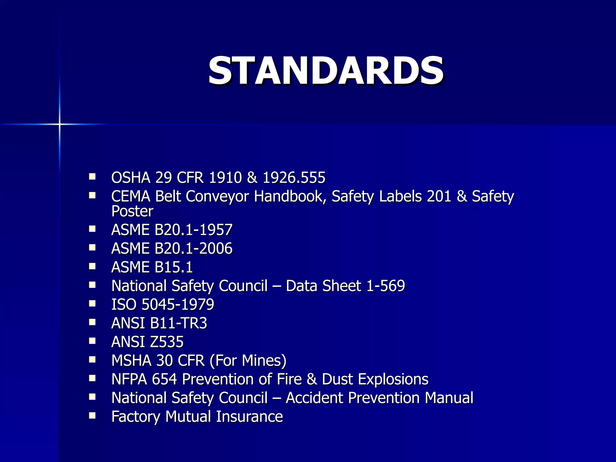 Conveyor Safety | PPT