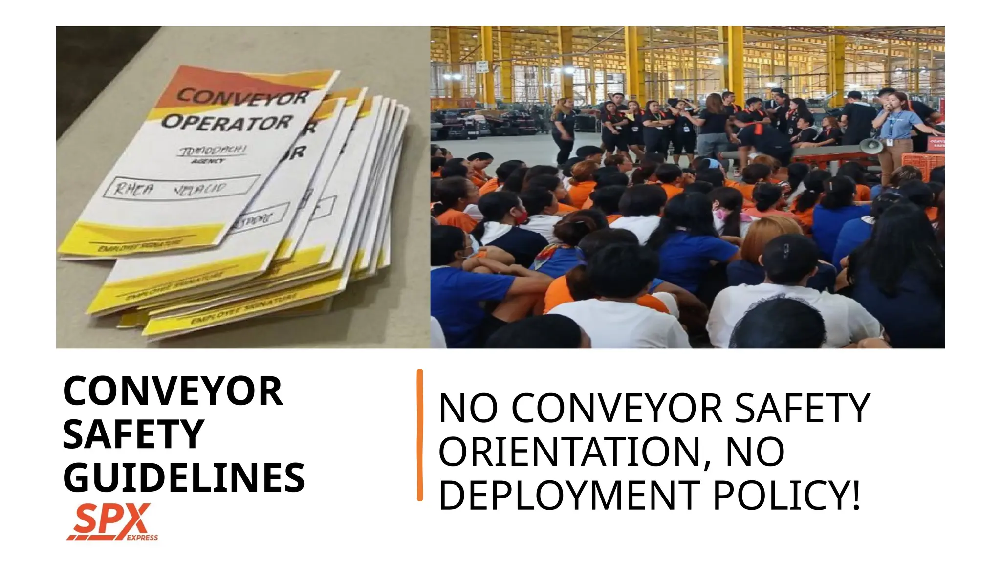 Conveyor Safety Induction fffffffffffffffffffffffffffffffffffffffff | PPT