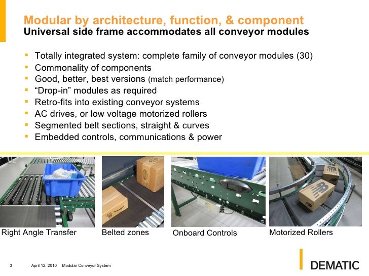 Dematic Conveyors (www.dematic.us/conveyors)