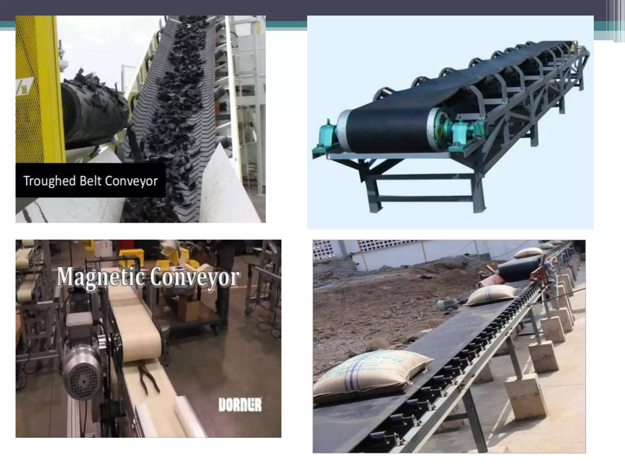 Conveyors and types | PPTX