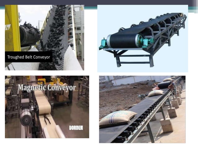 Conveyors and types | PPTX