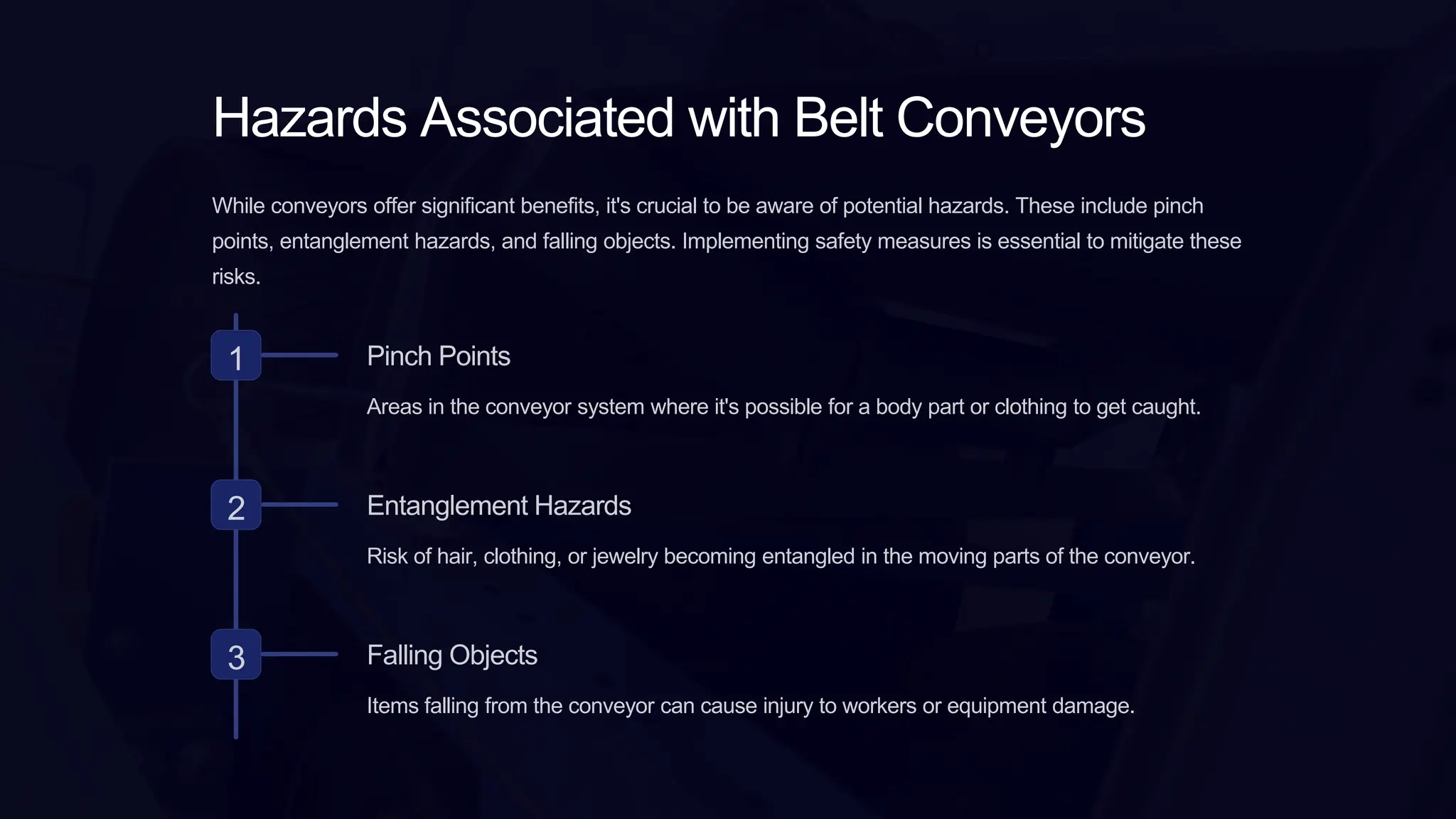Conveyors Types applications and safety _211223007.pptx
