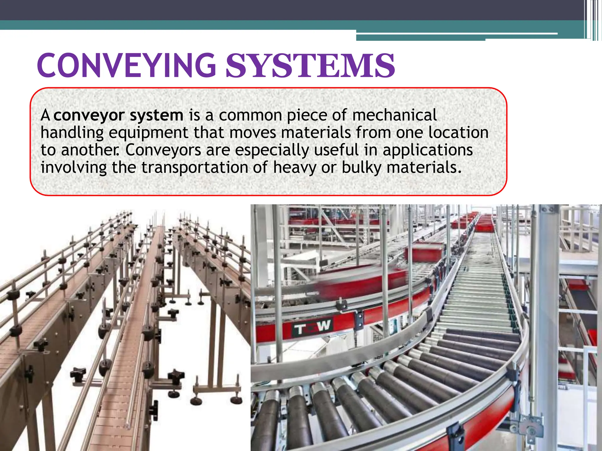 conveyors with its types.pptx