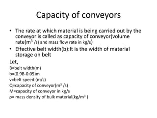 Conveyor system | PPTX