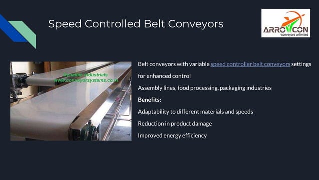 Advanced Conveyor Solutions: Enhancing Efficiency Across Industries | PPTX