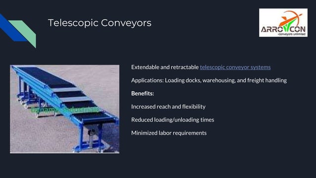 Advanced Conveyor Solutions: Enhancing Efficiency Across Industries | PPTX