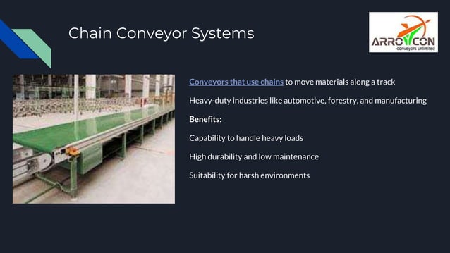 Advanced Conveyor Solutions: Enhancing Efficiency Across Industries | PPTX
