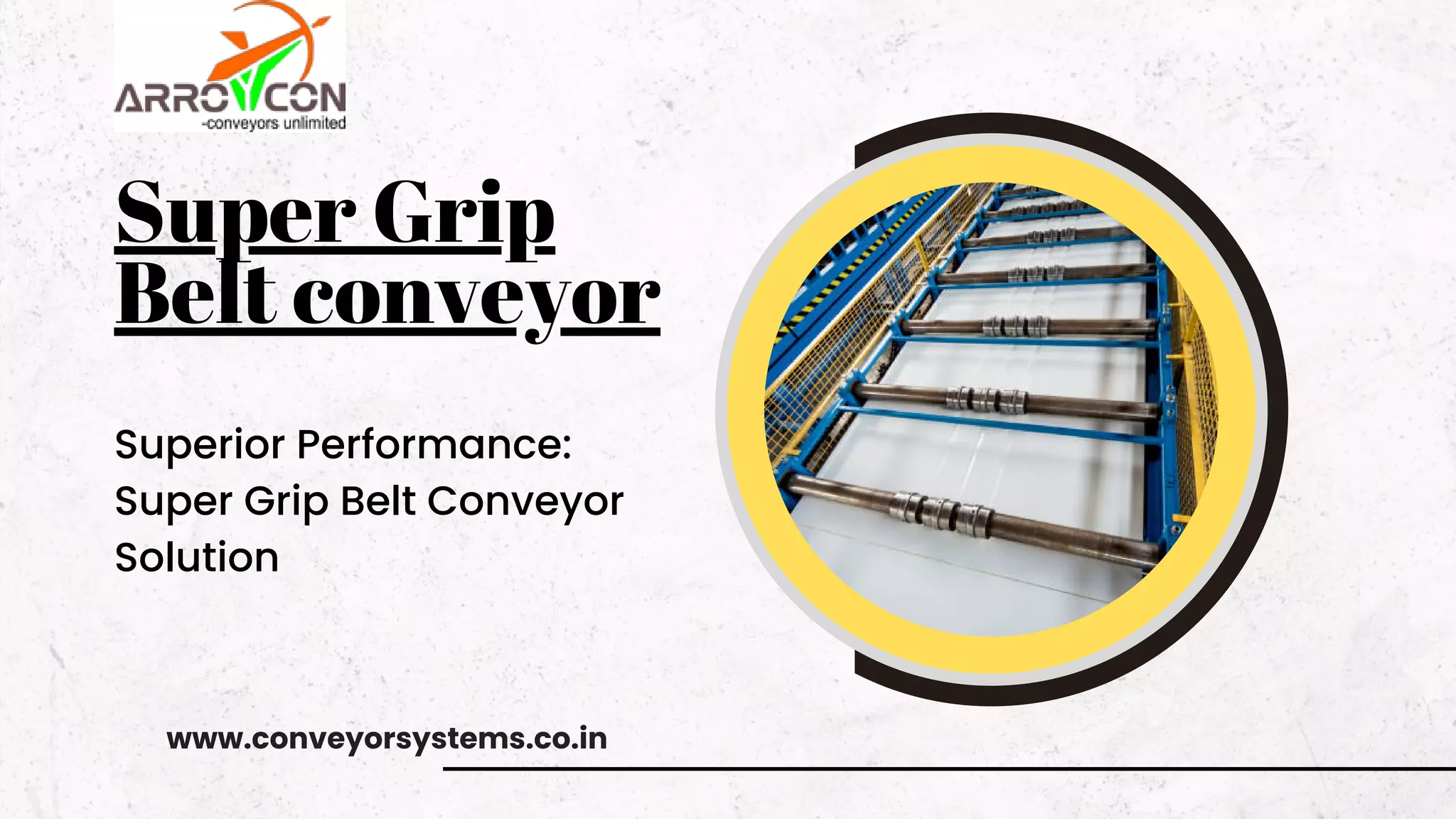 Conveyor Systems Manufactuerer | PPT