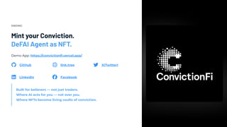 ConvictionFi - Sui Overflow Hackathon 2025 | PPT