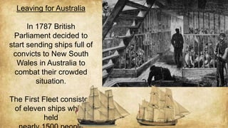 Convicts - First Fleet | PPTX | Crime & Harmful Acts to Individuals ...