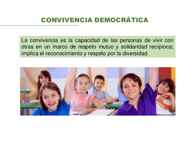 Convivencia democrática y clima en el aula