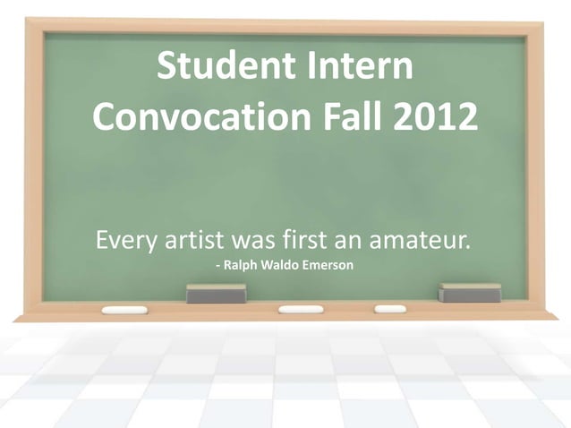 Convocation presentationfall2012 | PPTX