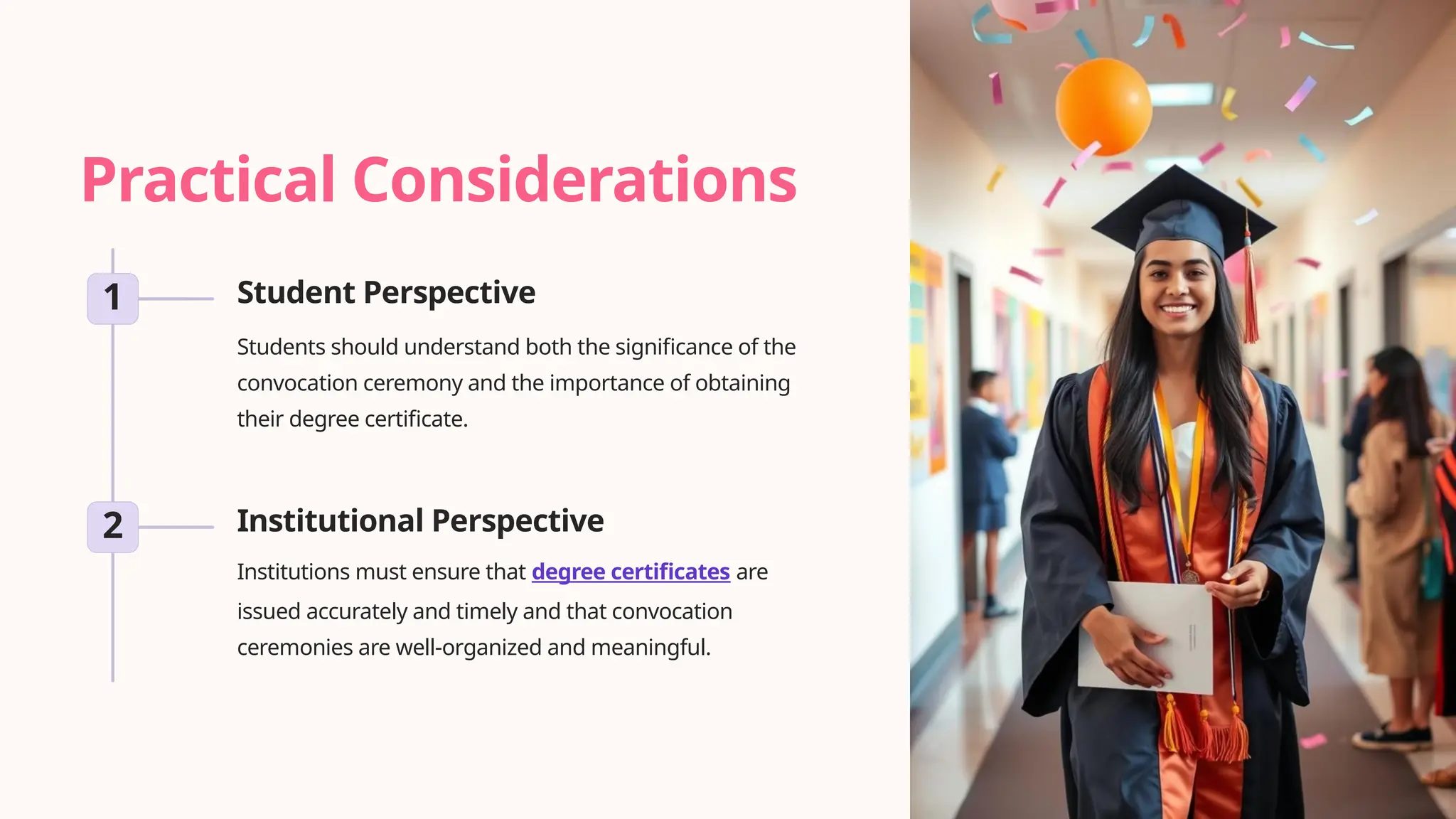 Convocation vs. Degree Certificate: Key Differences and When to Use Each | PPTX