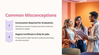 Convocation vs. Degree Certificate: Key Differences and When to Use ...