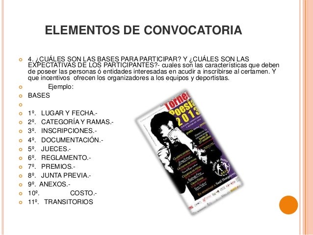 Qué es una convocatoria: características y tipos – PZGI