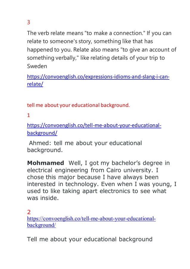 i can relate meaning | DOCX