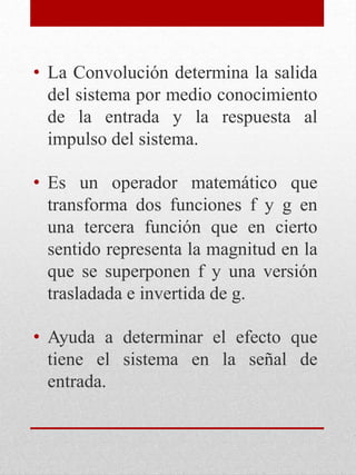 Convolución | PPSX