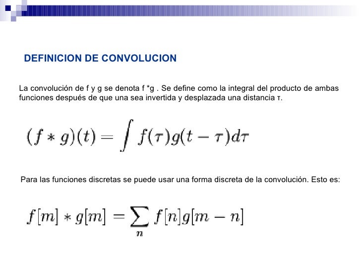 Convolucion