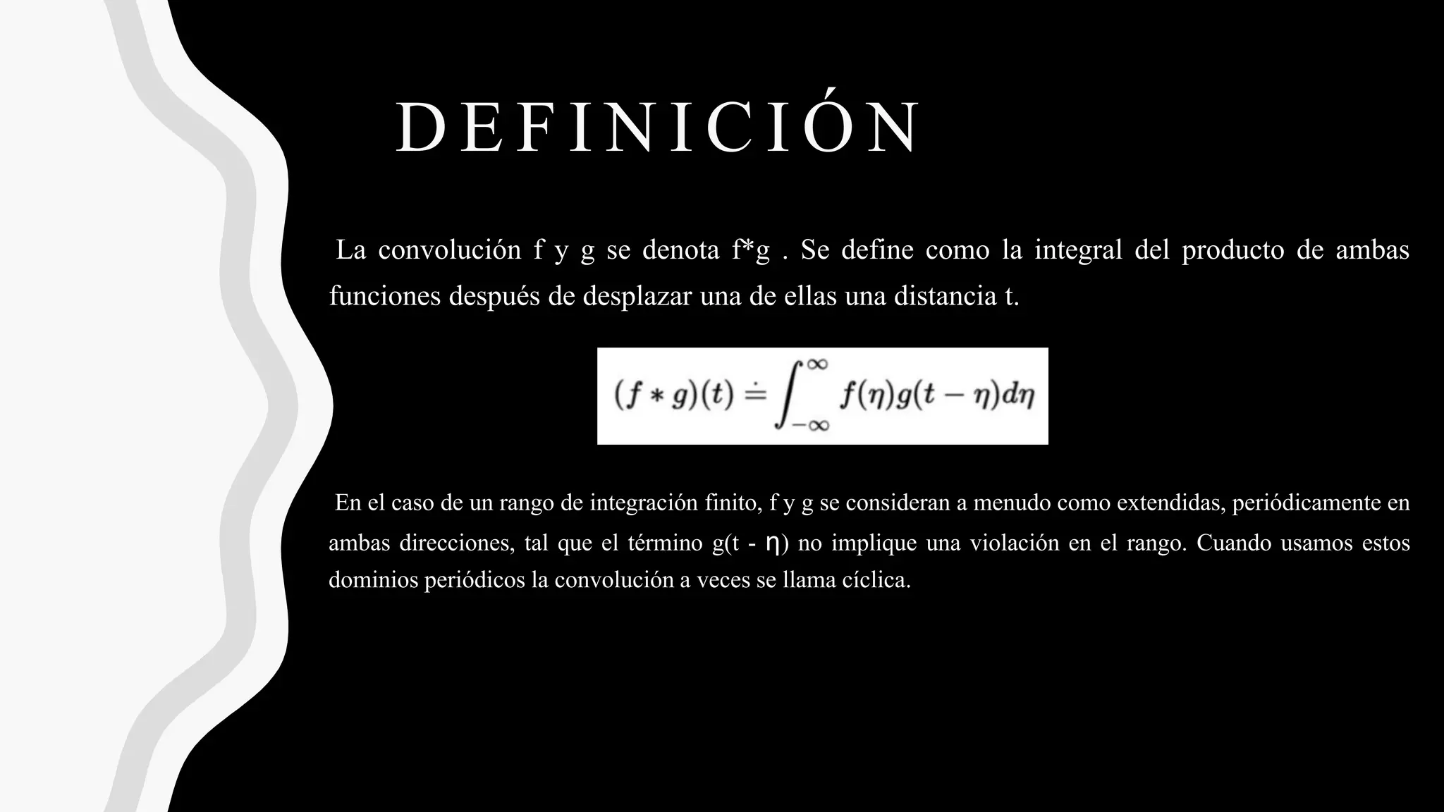 Convolucion y transformada de fourier | PPT