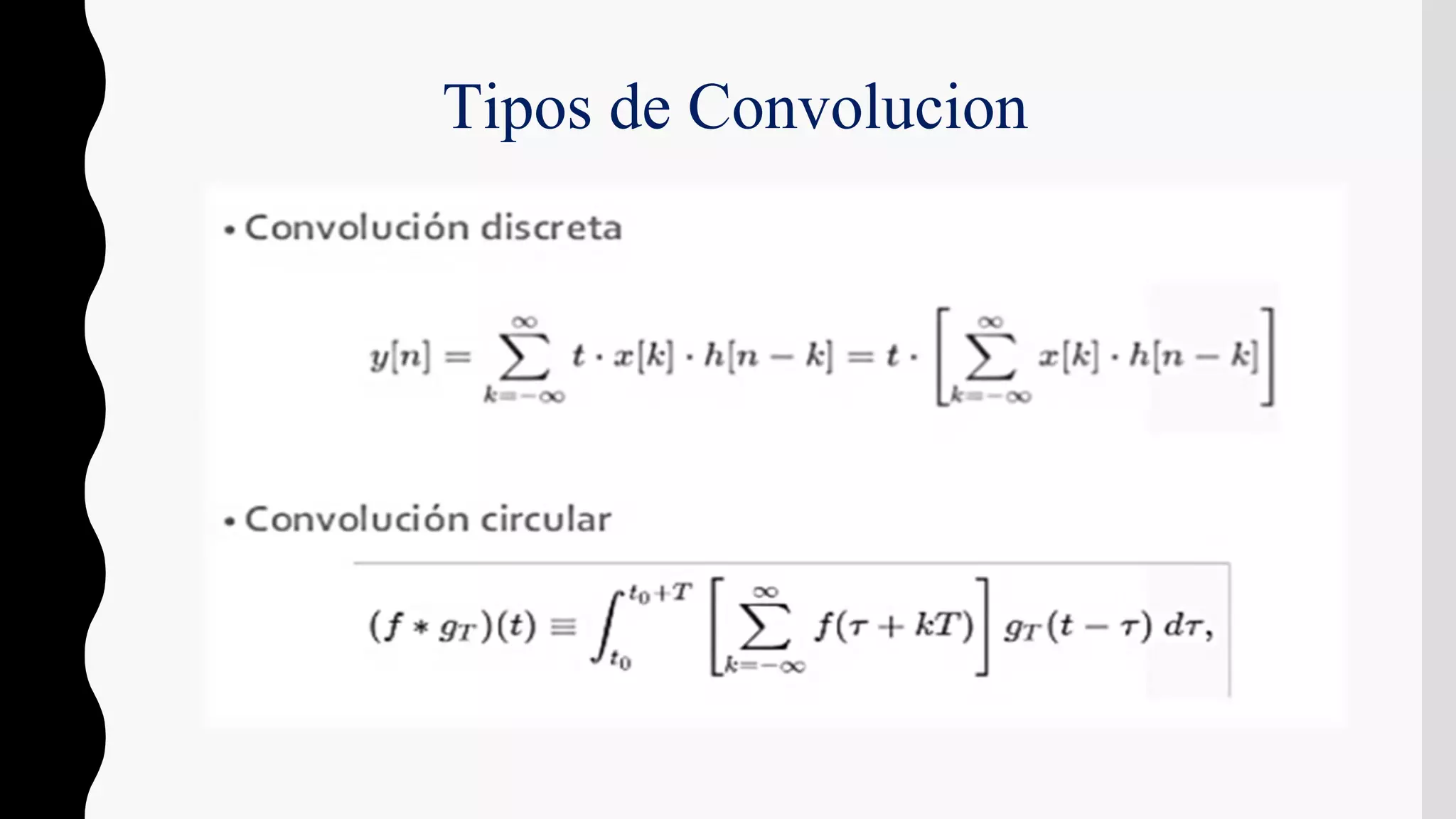 Convolucion y transformada de fourier | PDF