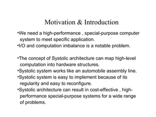 Basic principle of a systolic system-Convolution | PPT