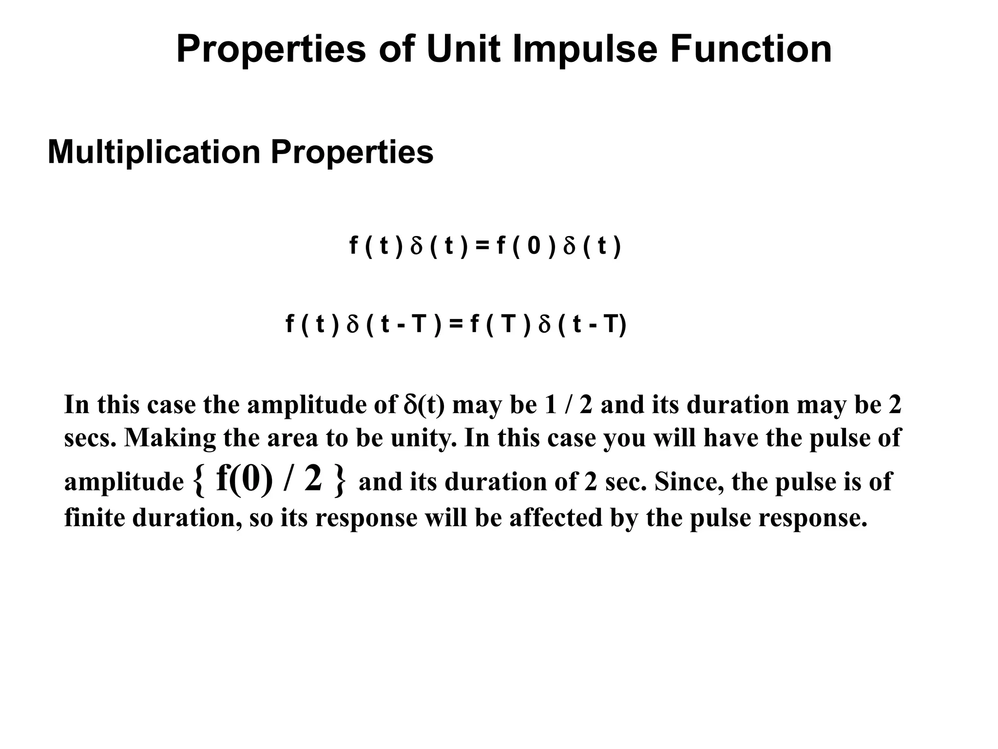 Convolution Discrete And Continuous Time Difference Equaion And System