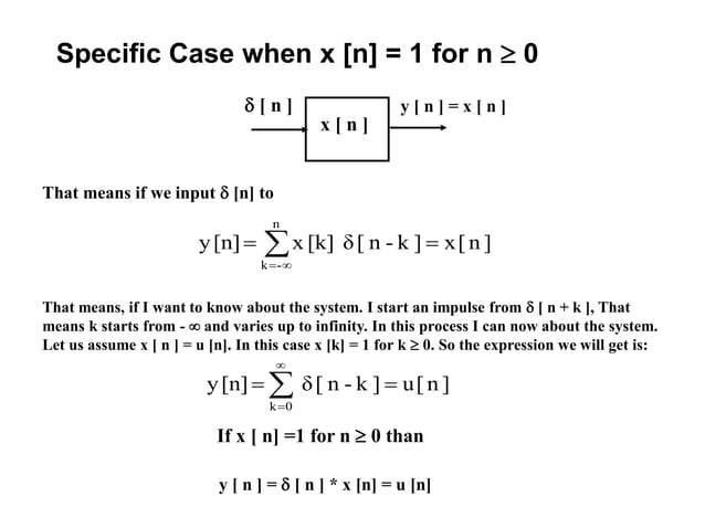 Convolution discrete and continuous time-difference equaion and system properties (1) | PDF ...