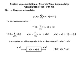 Convolution discrete and continuous time-difference equaion and system properties (1) | PDF