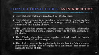 A Nutshell On Convolutional Codes (Representations) | PPT