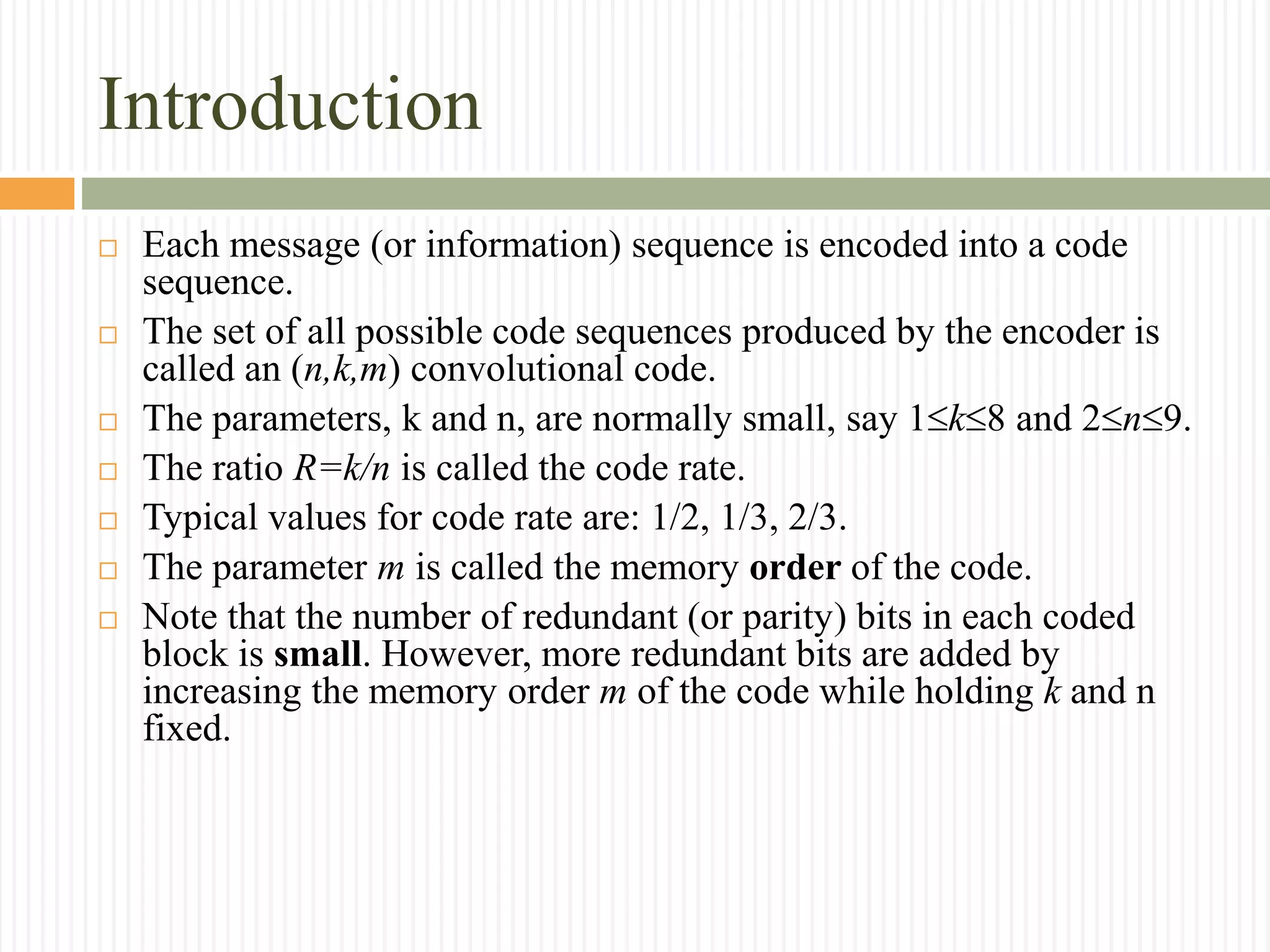 Convolutional codes | PPTX