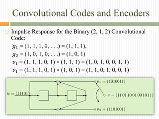 Convolutional codes