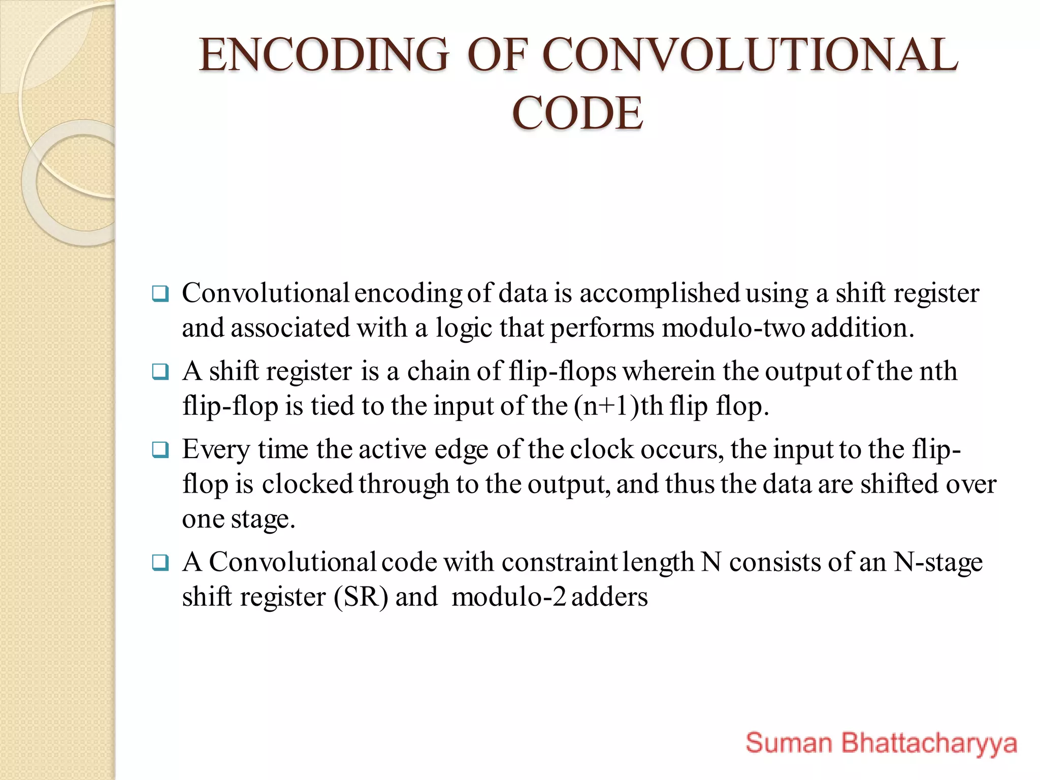 Overview Of Convolutional Codes Ppt
