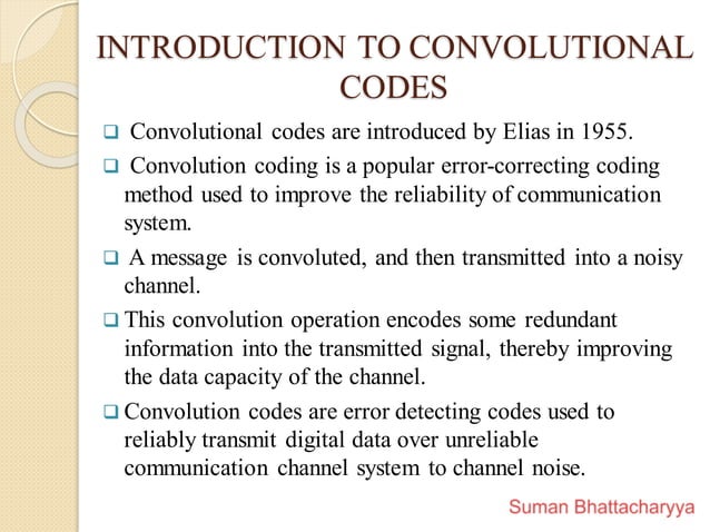 Overview of Convolutional Codes | PDF | Programming Languages | Computing
