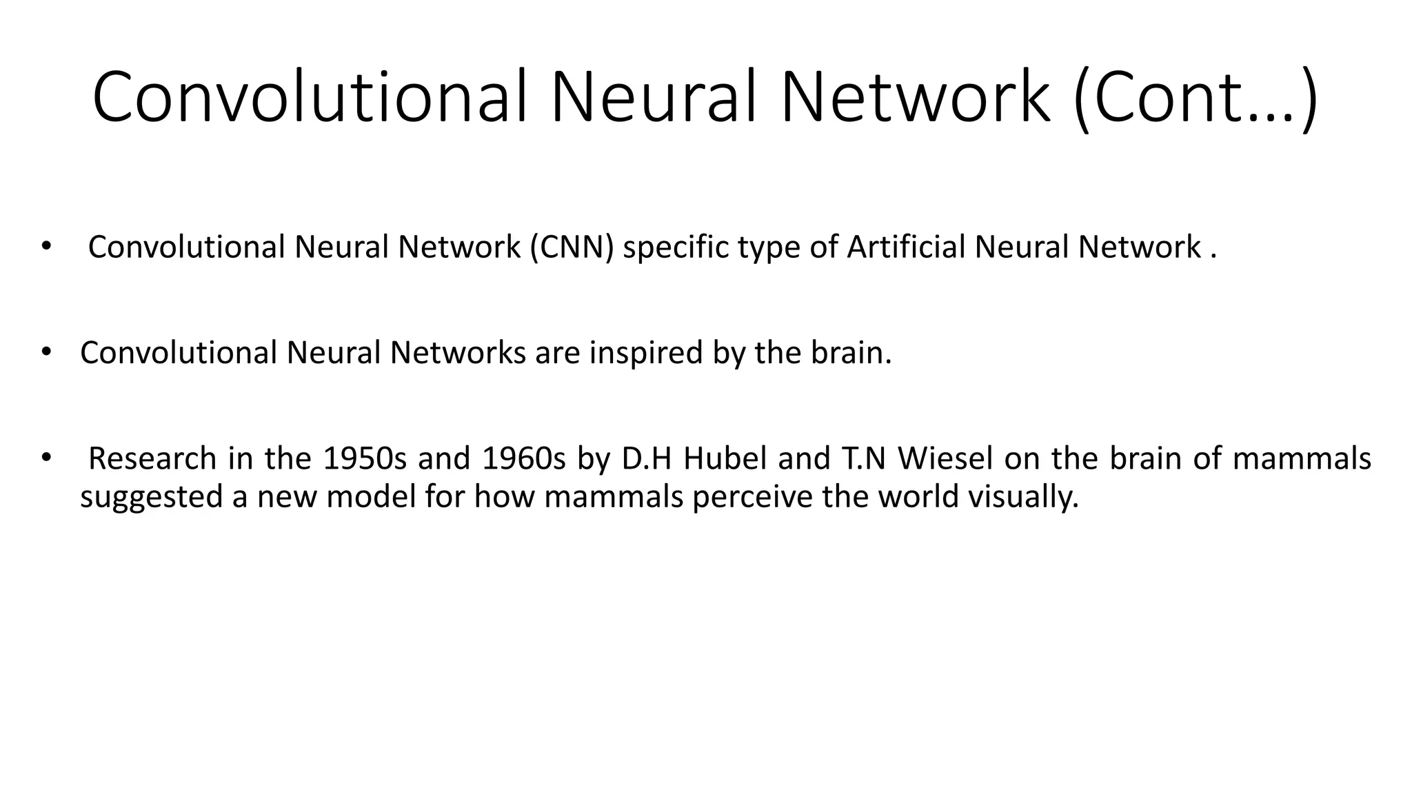 Convolutional neural network | PPTX
