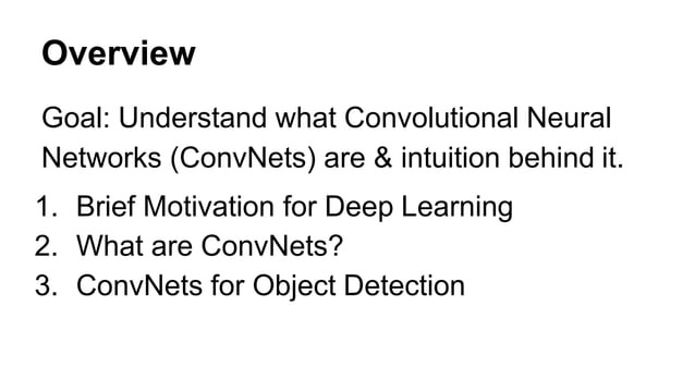 Convolutional neural networks | PPT