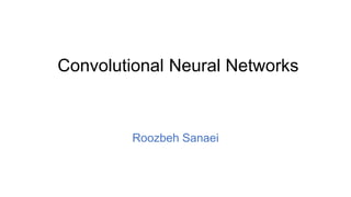 Convolutional neural networks | PPT