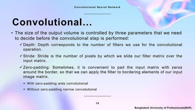 Convolutional Neural Networks CNN | PPTX