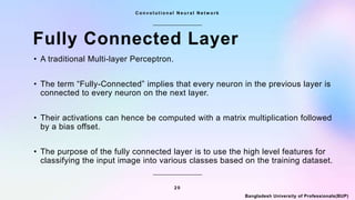 Convolutional Neural Networks CNN | PPTX